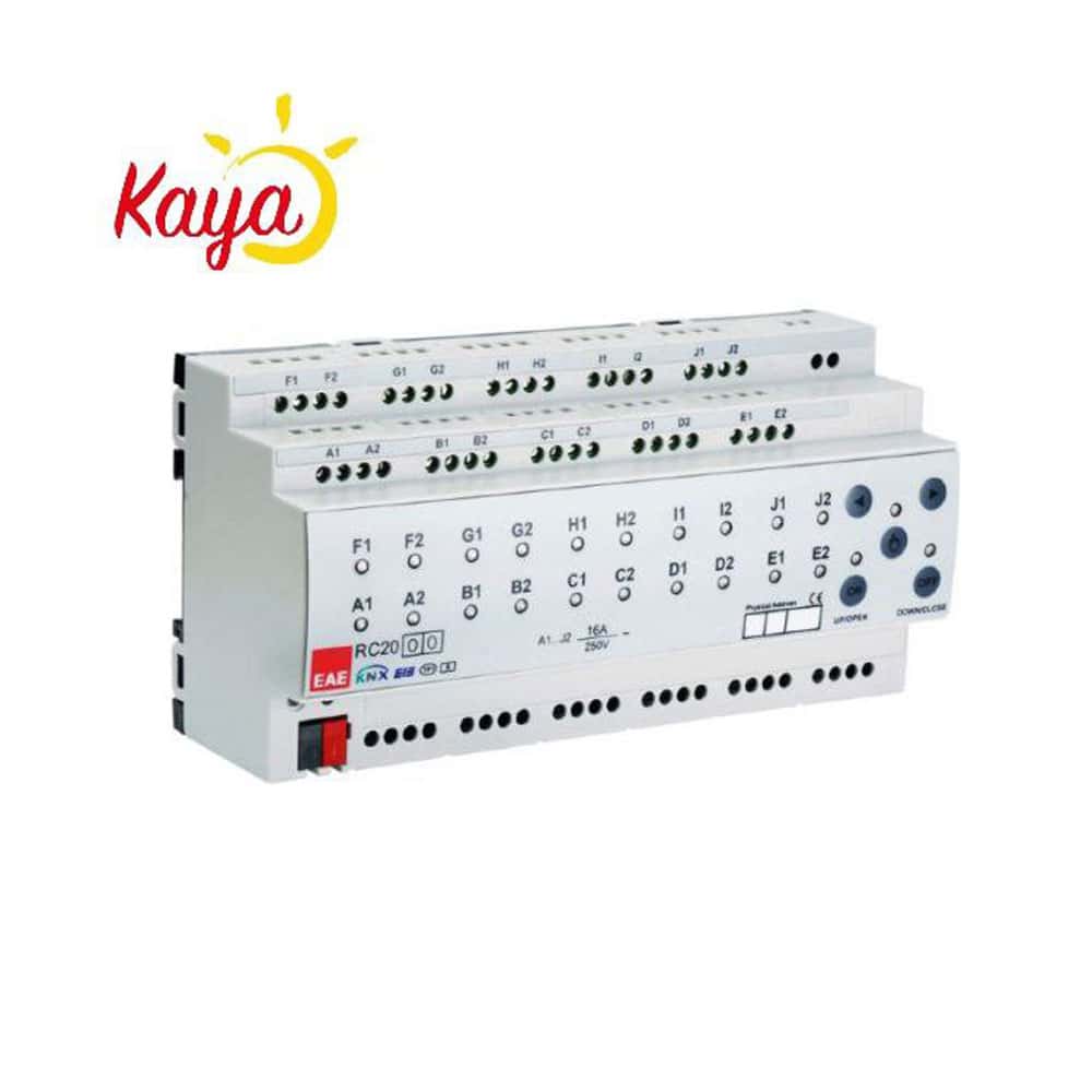 رله هوشمند ۲۰ کانال KNX با ۱۸ ورودی دیجیتال EAE مدل RCU2000 | اکچویتور ...